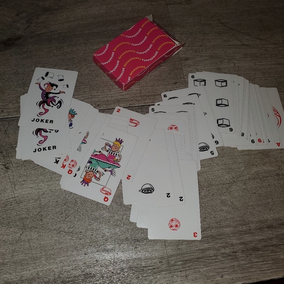 Tupperware | Other | Vintage Tupperware Playing Cards | Poshmark